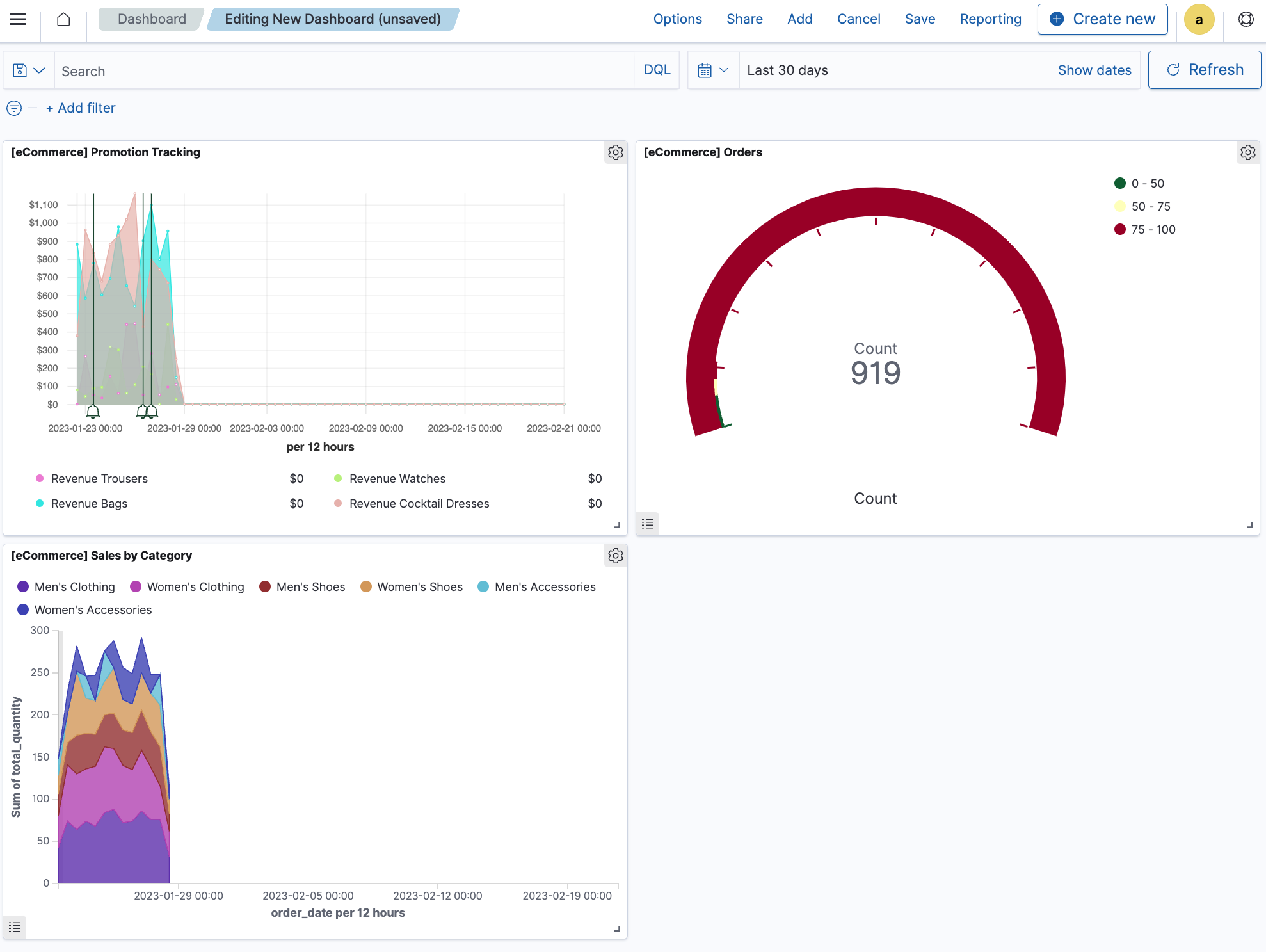 Creating dashboards - Eliatra OpenSearch Distro Documentation Creating dashboards - Eliatra OpenSearch Distro Documentation