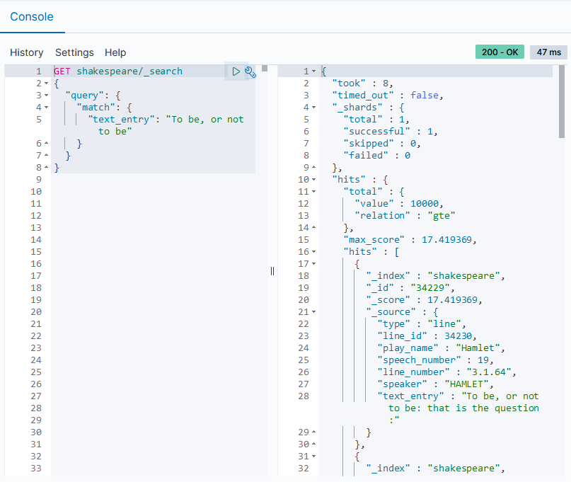 Running queries in the Dev Tools Console - Eliatra OpenSearch Distro ...